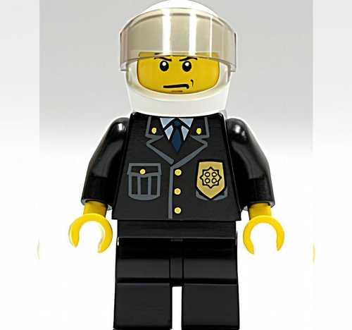 Минифигурка Lego Police - City Suit with Blue Tie