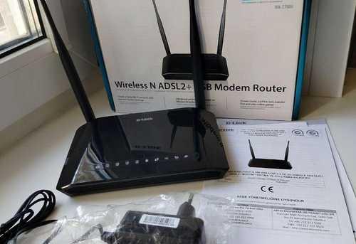 D-Link DSL-2750U роутер новый беспроводной