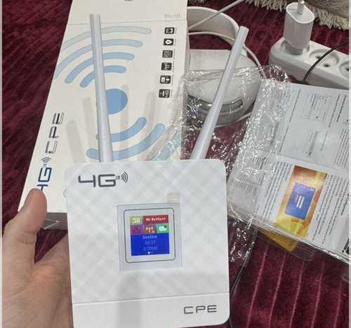 Wi FI роутер + sim билайн безлимит