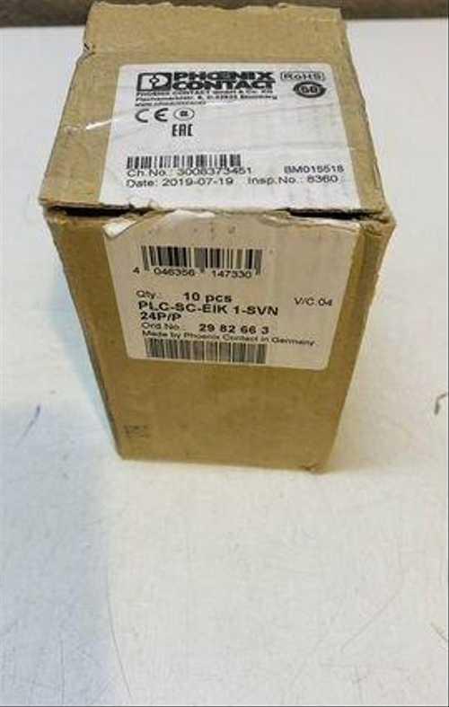 Phoenix contact 2982663 PLC-SC-EIK 1-SVN 24P/P