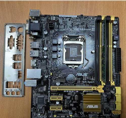 Материнская плата asus B85M-G LGA1150