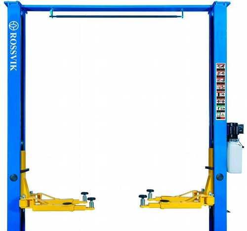 Автоподъемник двухстоечный rossvik V2-4L г/п 4.0т, 380В, электрогидравлический с верхней синхронизац