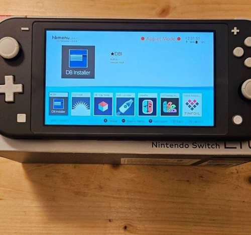 Nintendo switch lite прошитая