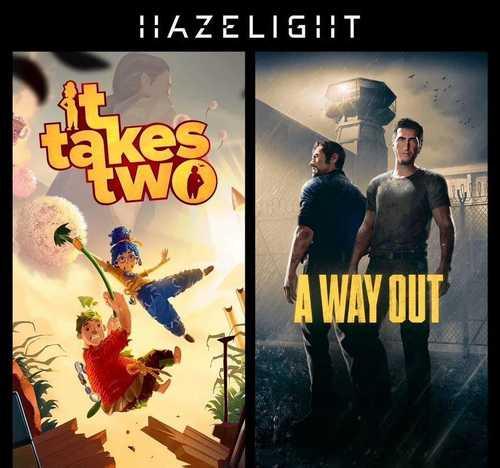 It Takes Two   A Way Out PS4&PS5 RU