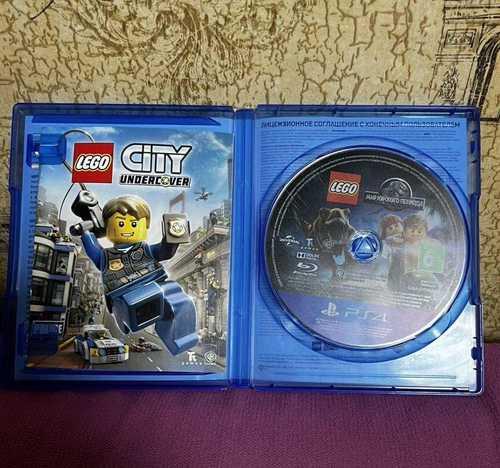 Lego PS4 мир юрского периода