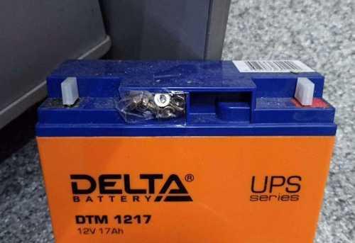 Аккумулятор delta battery DTM 1217