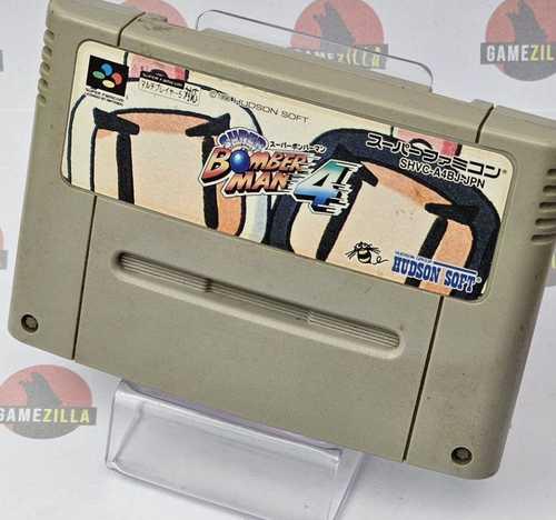 Snes Super Bomberman 4 Japan