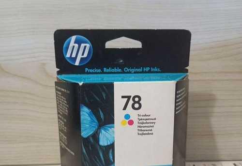 Картридж цветной HP C6578DE