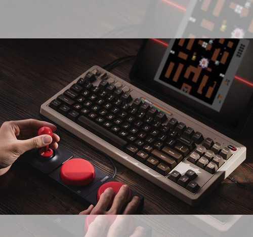 8BitDo Retro Mechanical Keyboard C64 Edition