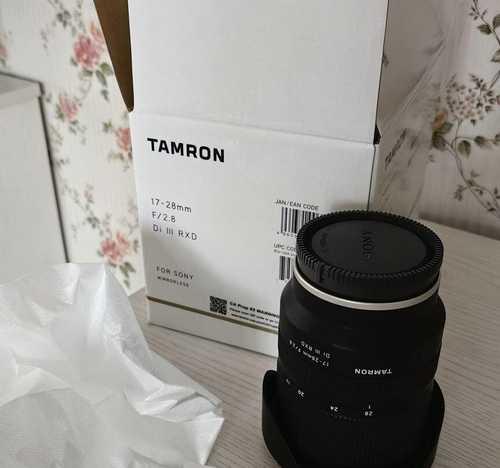 Tamron 17-28mm f/2.8 Di III RXD (A046) Sony E