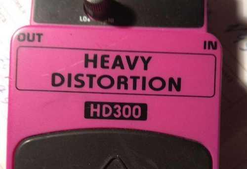 Гитарная педаль Behringer heavy distortion hd300