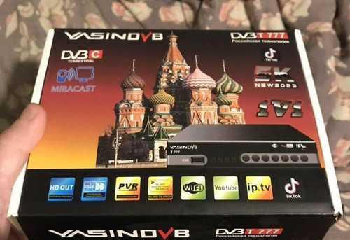 Цифровой ресивер yasin эфирный DVB-T2/C