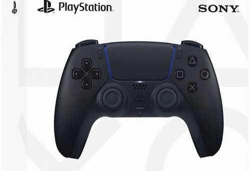 Новый геймпад Sony PS5 Midnight чёрный