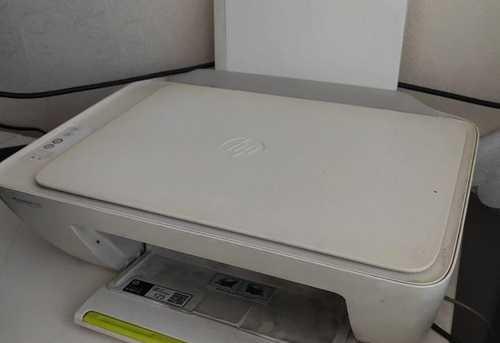 Принтер Hp deskjet 2130 + краски