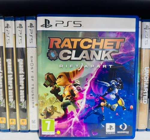 Ratchet and Clank Сквозь Миры PS5 (Б/У диск)