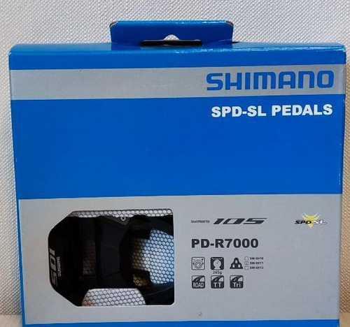 Контактные педали Shimano 105 PD-R7000