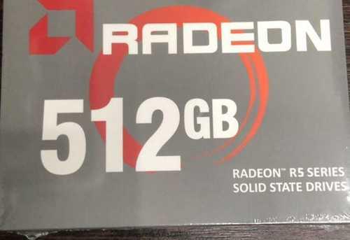 SSD накопитель AMD Radeon R5 R5SL512G 512гб, 2.5"