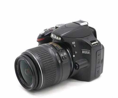 Nikon D3200 kit (пробег 11090 кадров)
