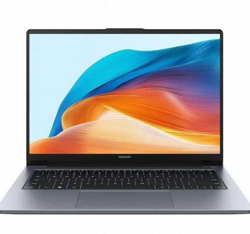 Ноутбук Huawei MateBook D14 MDF-X, i5 1240P/8Gb/SSD512Gb/IrisXe/14" FHD IPS/Windows11/серый