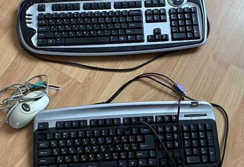 Клавиатуры бу и компьютерная мышь бу
