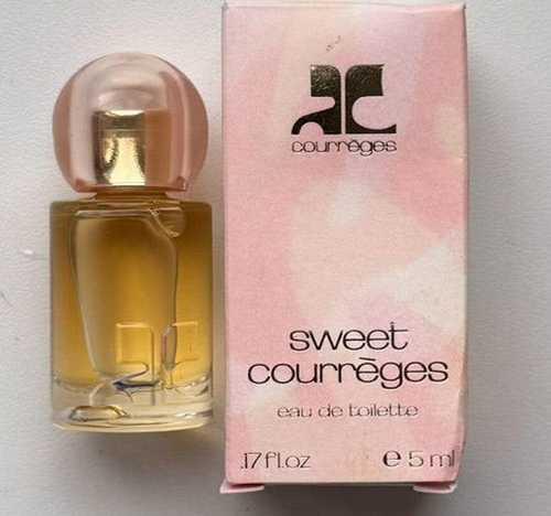 Sweet Courreges edt 5 мл винтаж