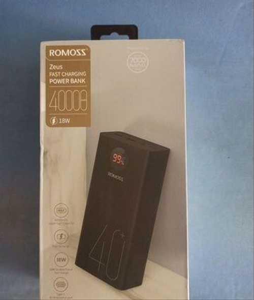 Romoss Power Bank 40000mAh