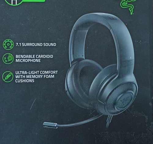 Игровые наушники razer Kraken X lite