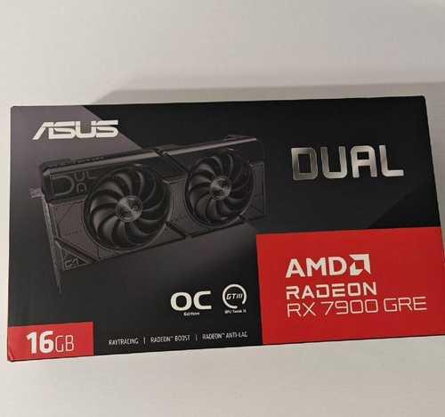 Видеокарта Asus RX 7900 GRE Dual OC