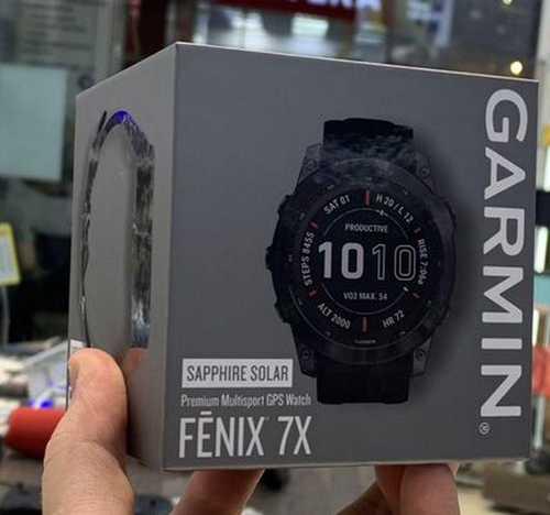 Garmin fenix 7x sapphire solar