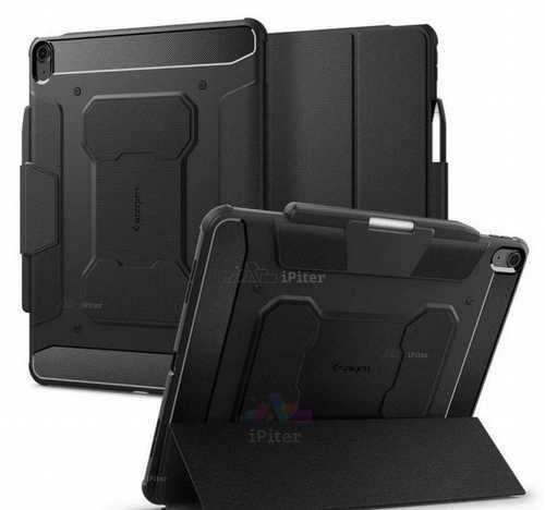 Чехол Spigen Rugged Armor Pro для iPad Air 6 (2024) 13 Чёрный