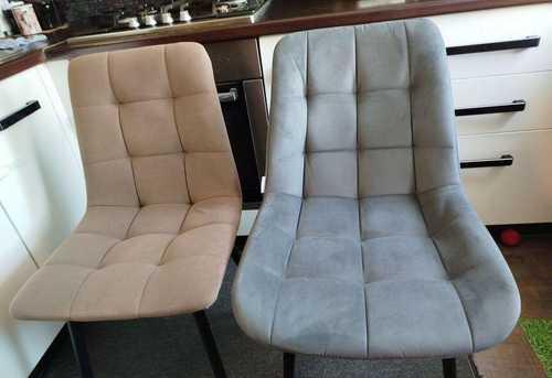 Новые стулья кухонные велюр (4 шт) до 130 кг