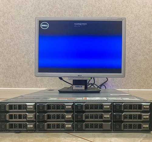 Сервер Dell R730xd 12LFF 2x E5-2630v3 64GB