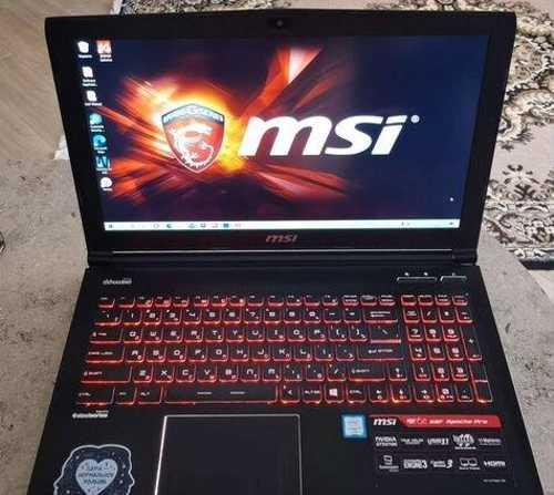 Игровой ноутбук MSI GE62 6QF PRO (MS-16J4)