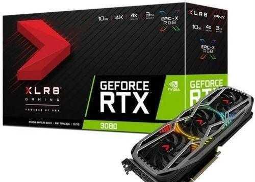 Видеокарта PNY GeForce RTX 3080 10GB XLR8 Gaming r