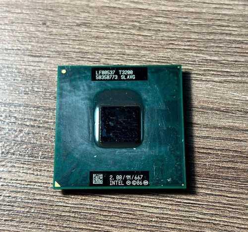 Intel (R) Pentium (R) с двойным процессором T3200