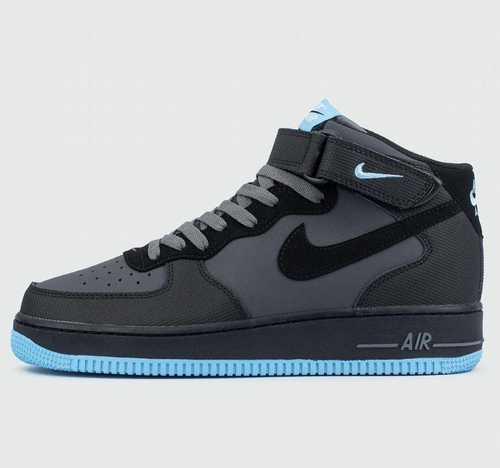 Кроссовки Nike Air Force 1 Grey / Blue Ftwr