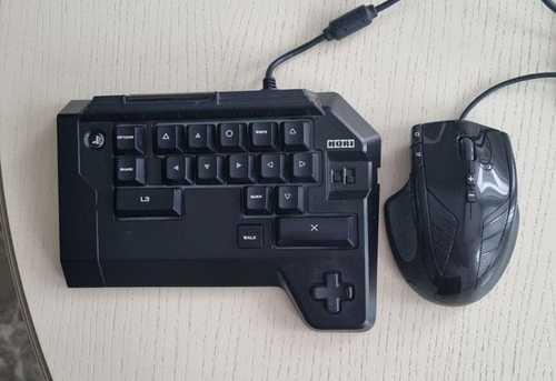 Игровая клавиатура и мышь для PS 4,5