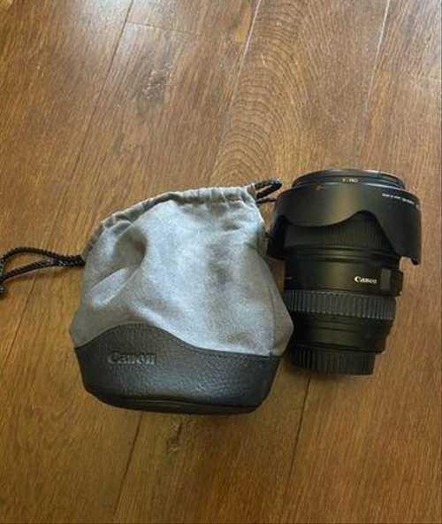 Объектив canon 24-105l is 4