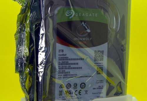 Жесткий диск Seagate Ironwolf 2Тб ST2000VN004