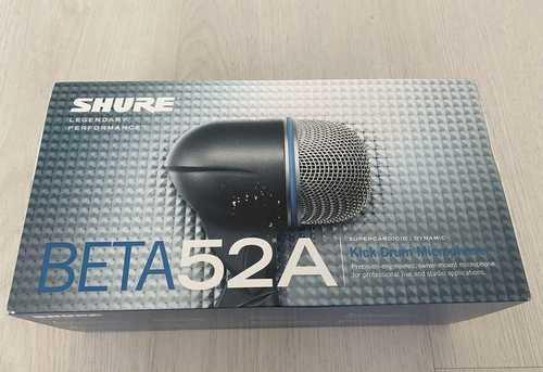 Новый микрофон Shure Beta 52A