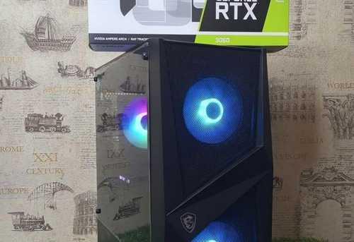 Новый игровой компьютер Ryzen 5 + RTX 3060 12GB