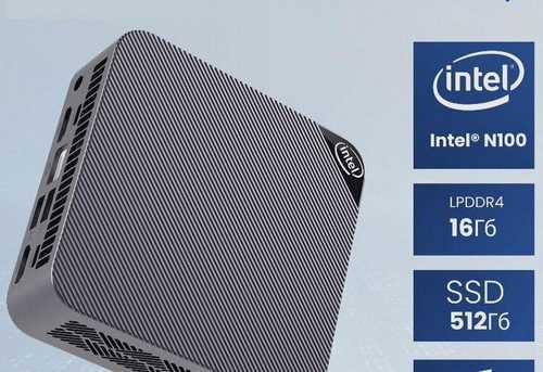 Мини пк Intel N100 неттоп