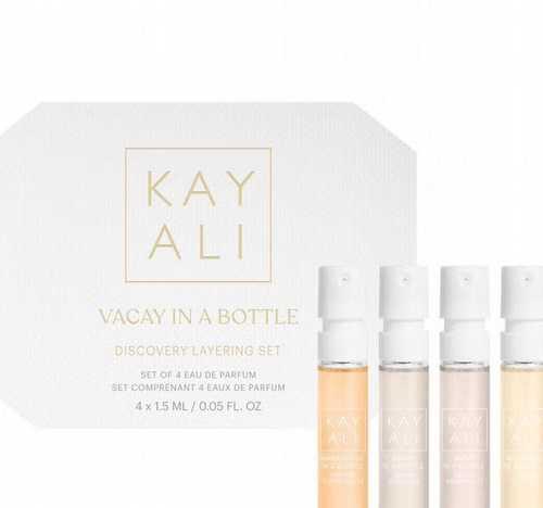 Kayali Vacay in a Bottle Discovery Set 4x1.5ml