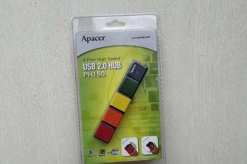 USB HUB Apacer PH150 USB 2.0, 4 port
