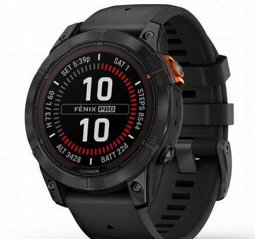 Часы Garmin fenix 7 Pro Solar Slate Gray