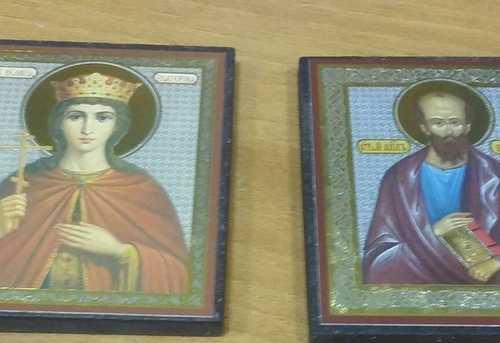 Иконы Св.Екатерины и Св.Павла (Софрино)