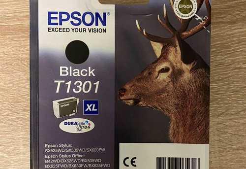 Картридж epson T1301 черный