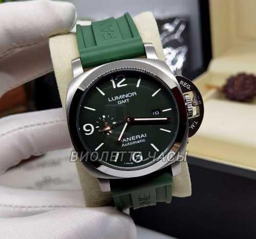 Мужские часы panerai luminor GMT