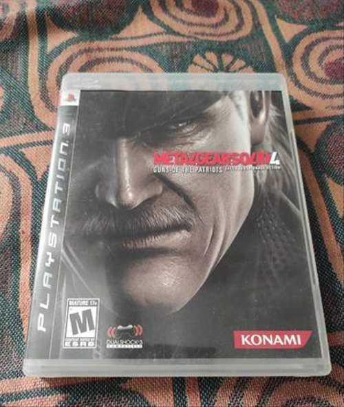 Игра Metal Gear Solid 4 Guns of the Patriots PS3