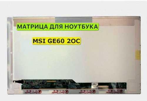 Матрица для MSI GE60 2OC 40pin 1366x768 (HD) TN